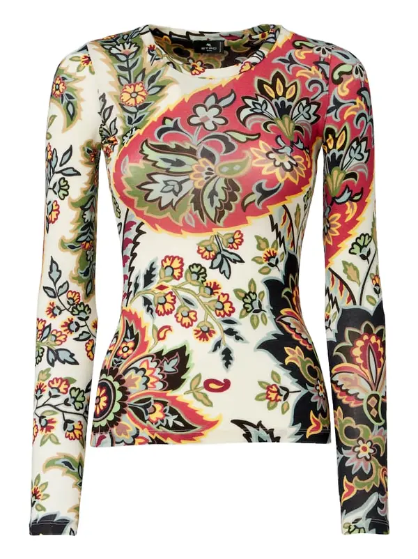 Etro Serafino Printed T-shirt - Multicoloured