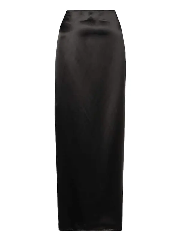 THE ROW Bartelle Maxi Skirt - Black