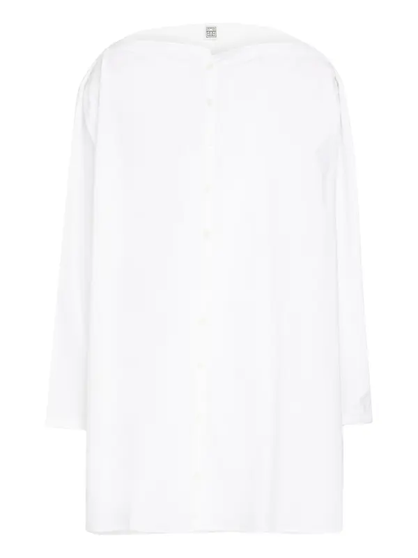 TOTEME Cotton-poplin Shirt - White