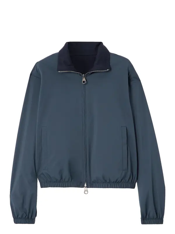 Loro Piana Reversible Bomber Jacket - Blue