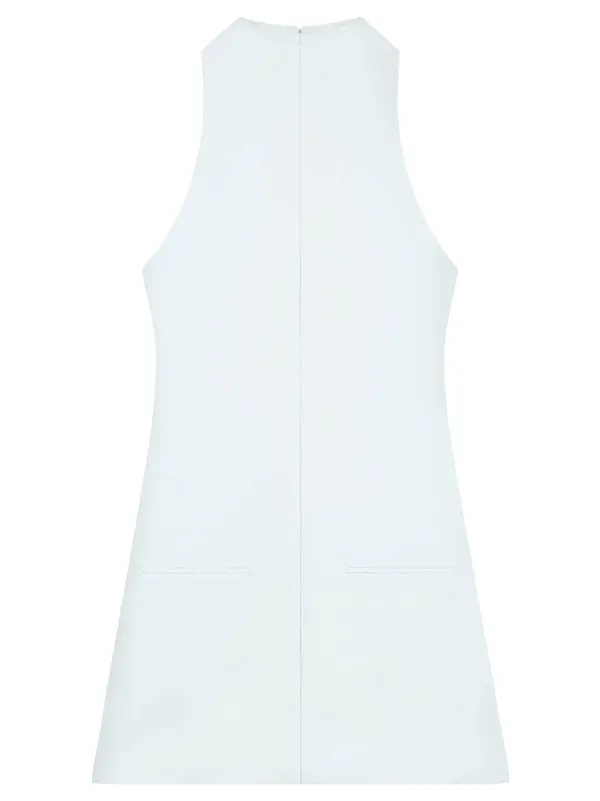 COURREGES Sleeveless A-line Dress - Blue