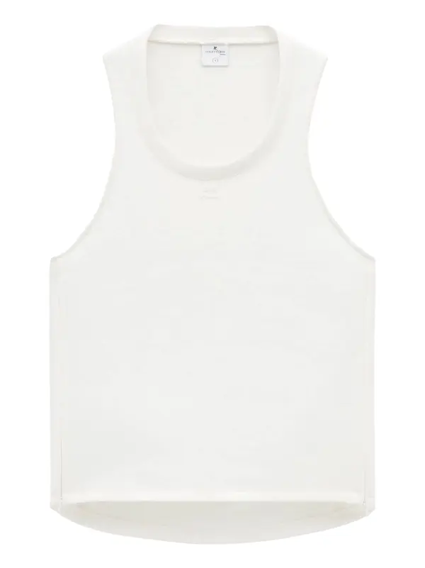 COURREGES Holistic Tank Top - White