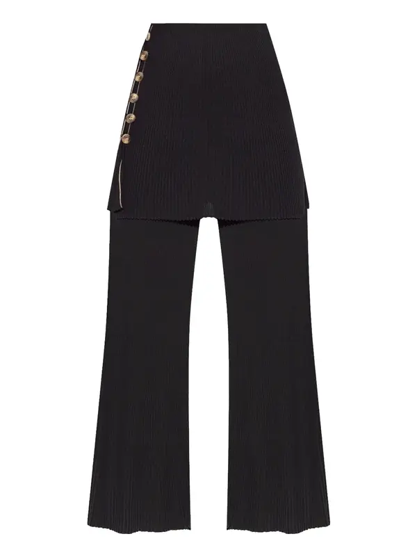 BY MALENE BIRGER Bolone Wide-leg Trousers - Black