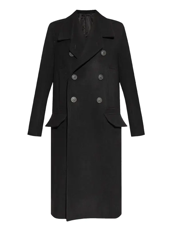 Rick Owens Officer Coat - Black