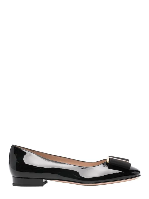 TOM FORD Audrey 20mm Patent Ballerina Shoes - Black