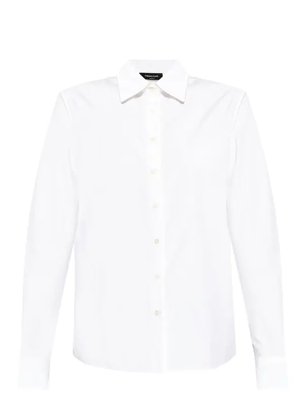 Fabiana Filippi Embellished Long-sleeved Shirt - White