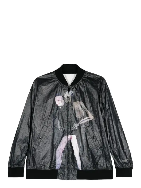 UNDERCOVERISM Graphic-print Bomber Jacket - Black