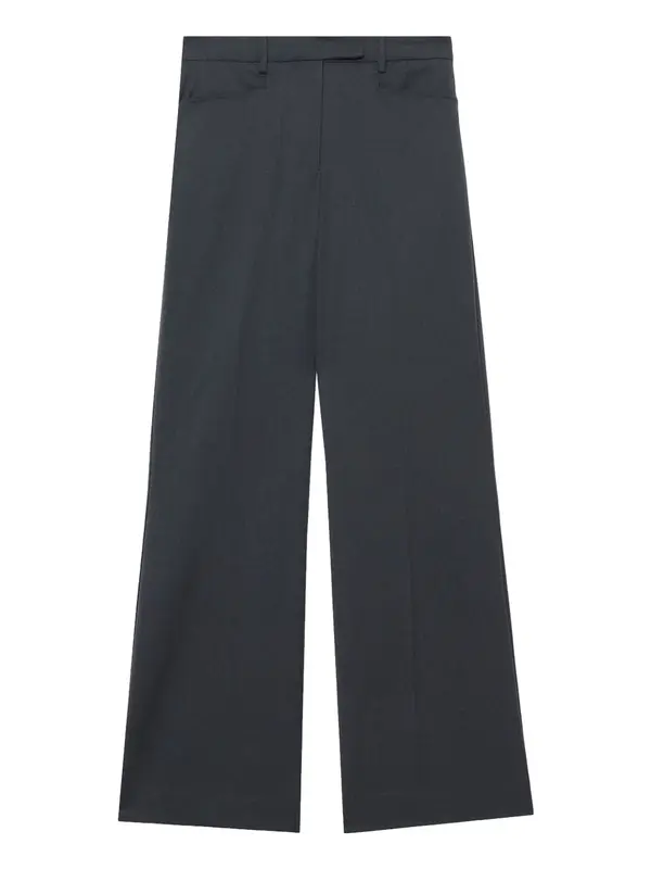 Remain Birger Christensen Mid-rise Straight-leg Trousers - Grey