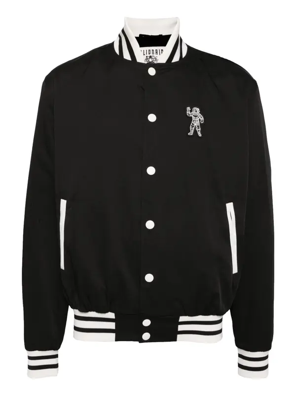 BILLIONAIRE BOYS CLUB Embroidered Bomber Jacket - Black