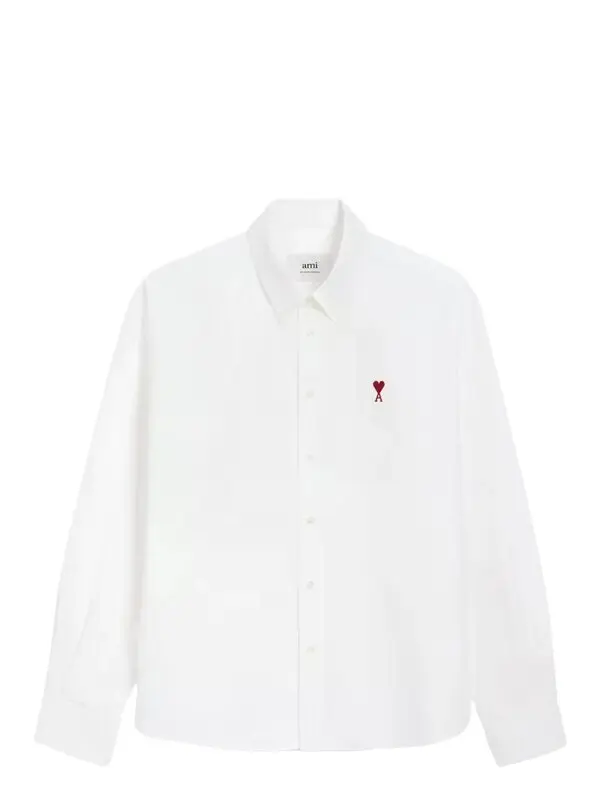 Ami De Coeur Cotton Shirt - White