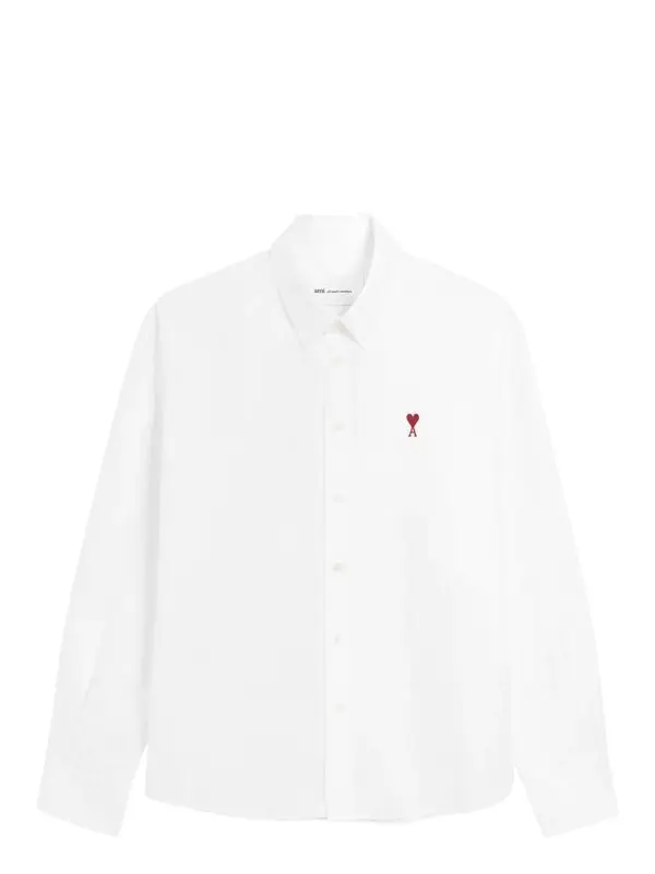 Ami De Coeur Cotton Shirt - White
