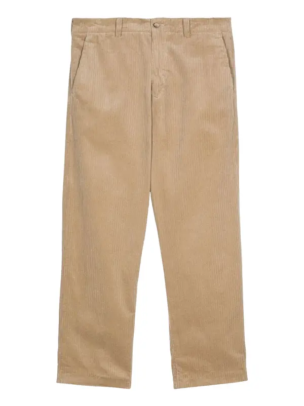 Nn07 Paw Mid-rise Tapered Trousers - Neutrals
