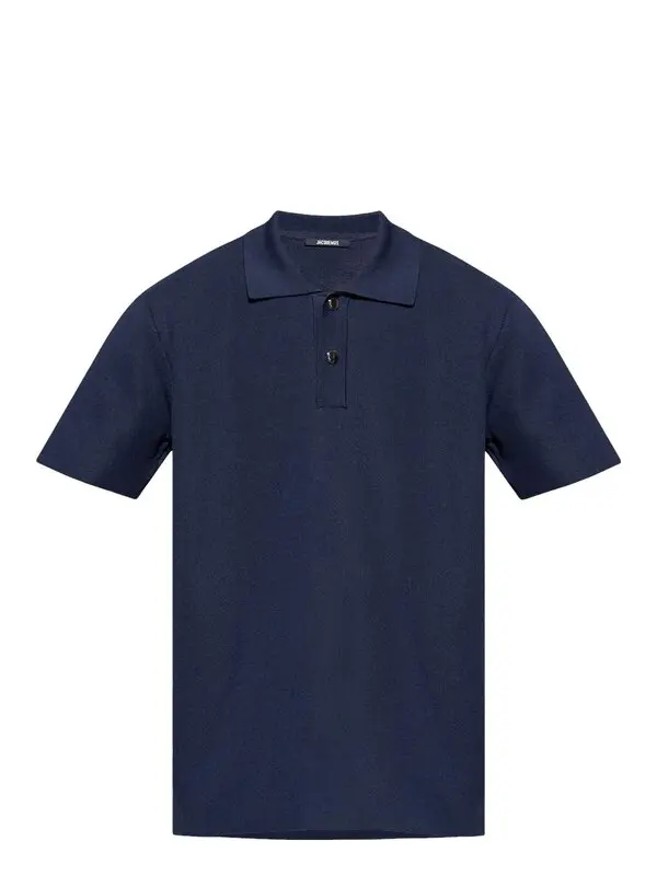 Jacquemus Le Polo Maille Polo Shirt - Blue