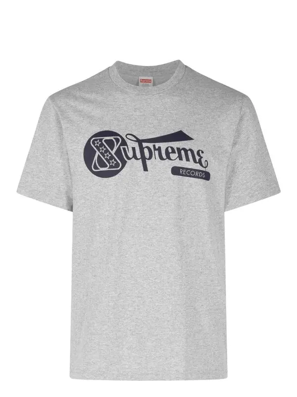 Supreme Records Cotton T-shirt - Grey