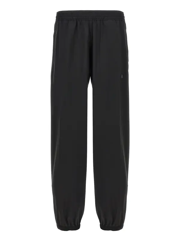 Givenchy Logo Placcetta Trousers - Black