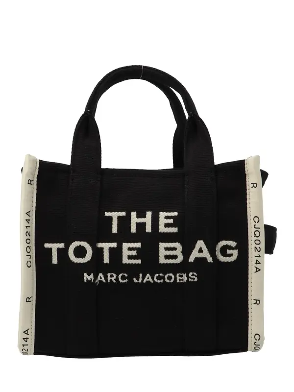 Marc Jacobs Traveler Tote Mini Shopping Bag - White/black