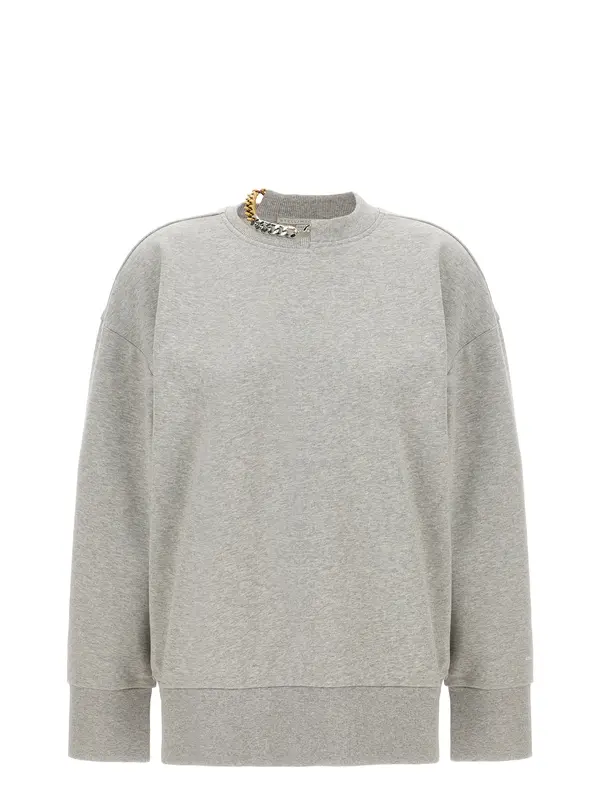 Stella McCartney Chain' Sweatshirt - Gray