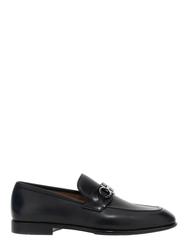 FERRAGAMO Foster Loafers - Black