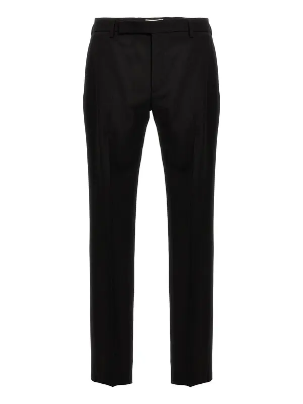 Saint Laurent Iconic Le Smoking' Trousers - Black