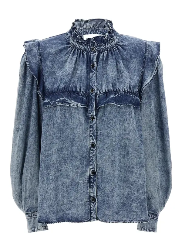 MARANT ETOILE Idety Shirt - Blue