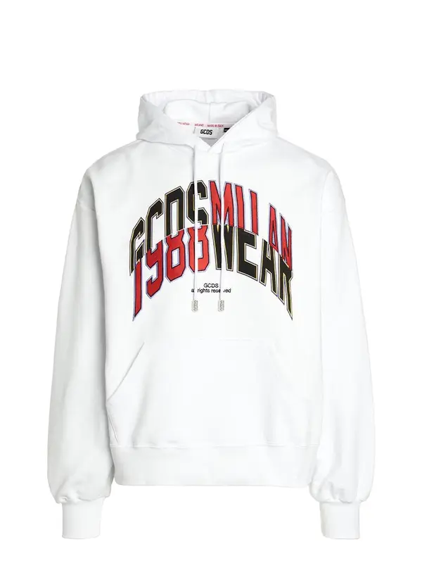 Gcds College Hoodie - White
