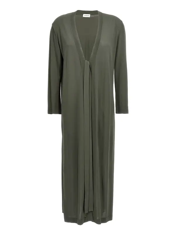 P.a.r.o.s.h Roux' Long Cardigan - Green