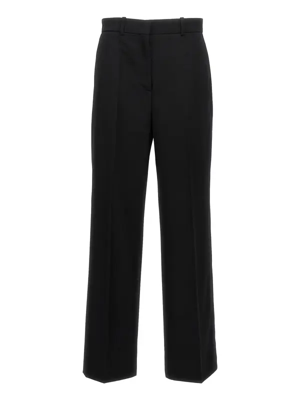 LANVIN Wide Leg Trousers - Black
