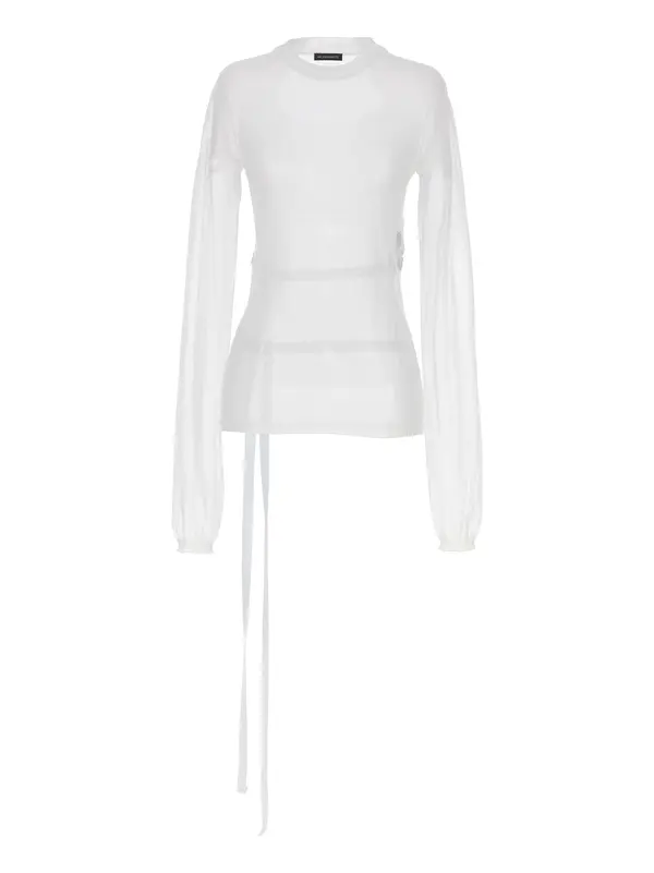 ANN DEMEULEMEESTER Blion' Pullover - White