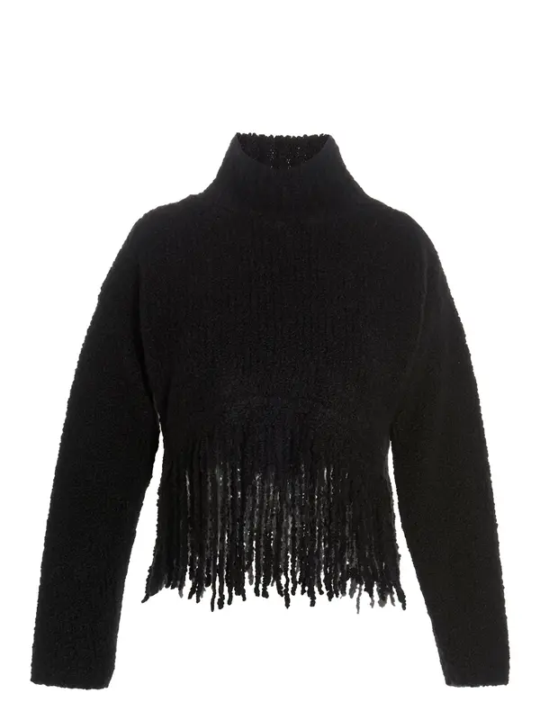 MIXIK Ray' Cashmere Sweater - Black