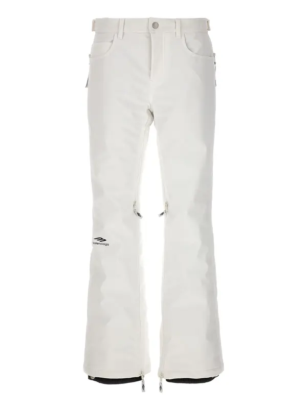 Balenciaga 5-pocket Ski 3b Sports Icon Pants - White