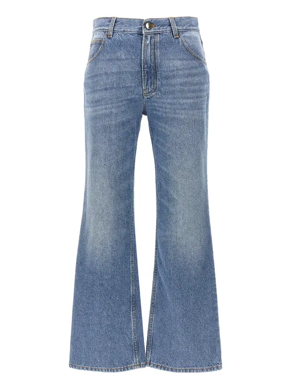 Chloé High-waist Jeans - Light Blue