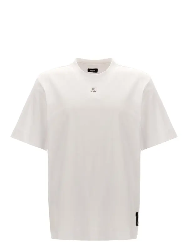 Fendi Ff' T Shirt - White