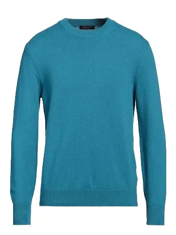 ARAGONA Cashmere Crewneck Sweater - Blue