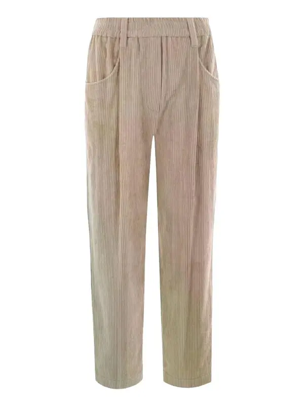 Brunello Cucinelli Corduroy Trousers - Neutrals