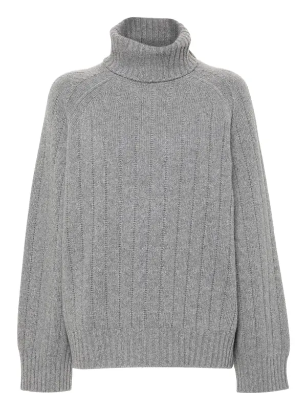 Kenzo Ribbed-knit Jumper - Grey