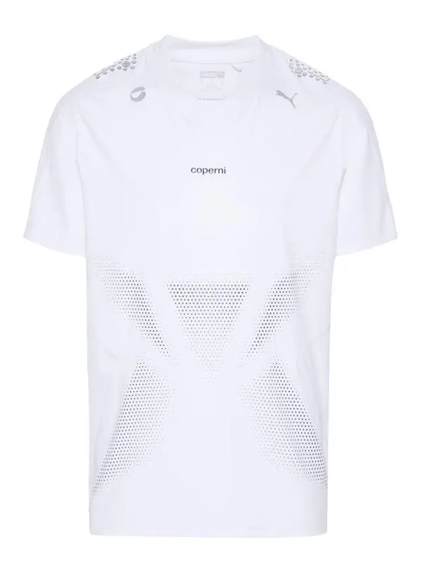 Coperni X Puma Logo-print T-shirt - White