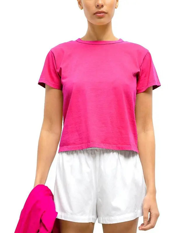 LESET Margo Tee - Amaranth