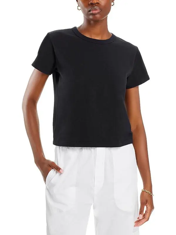 LESET The Margo Cotton T-shirt - Black
