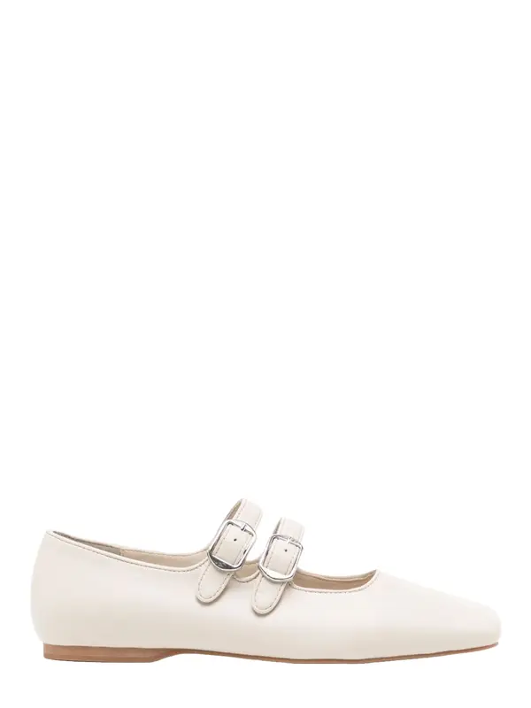 Senso Bina Leather Mary Janes - White
