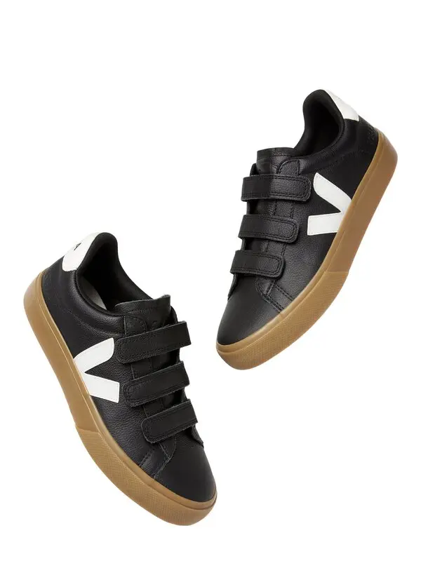 VEJA Recife Logo Sneakers - Black White