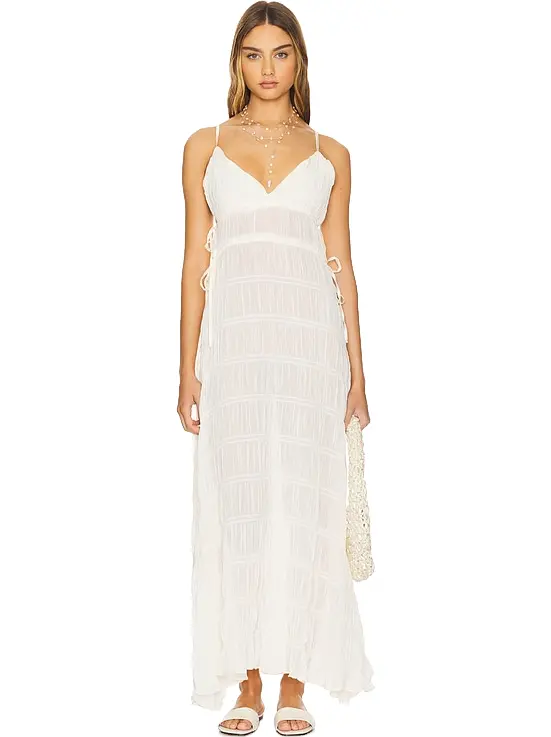 SNDYS La Louisiane Maxi Dress - Shell