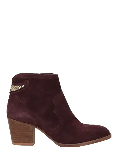 Zadig&Voltaire Ankle Boots In Leather - Purple