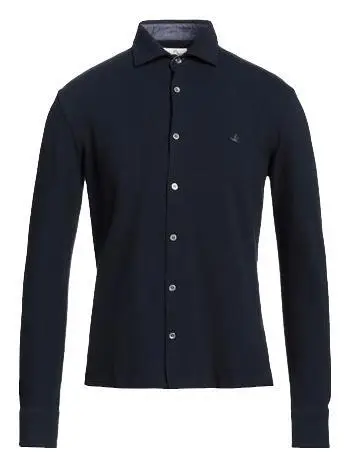 BROOKSFIELD Shirt Size Cotton - Blue
