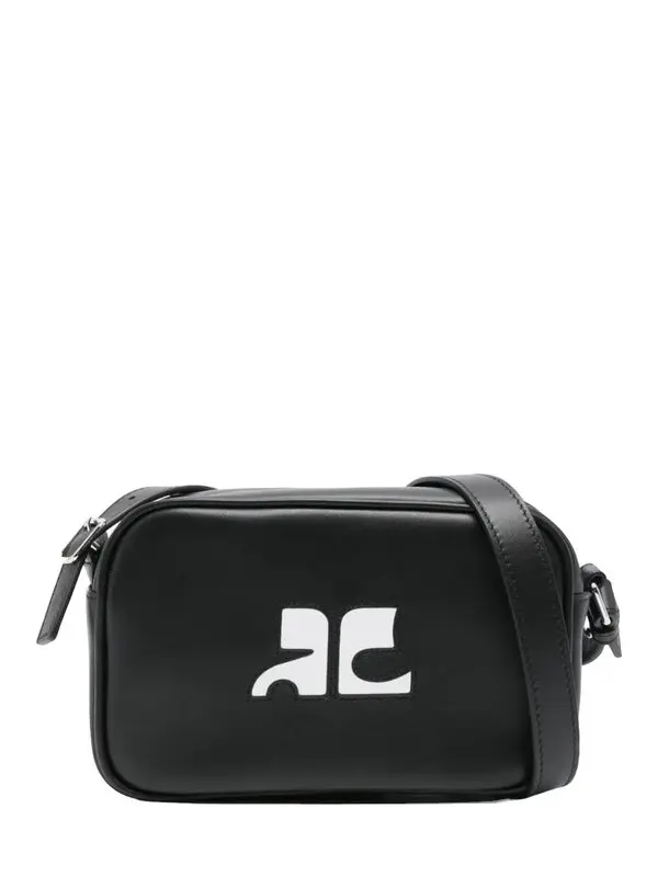 COURREGES Reedition Crossbody Bag - Black