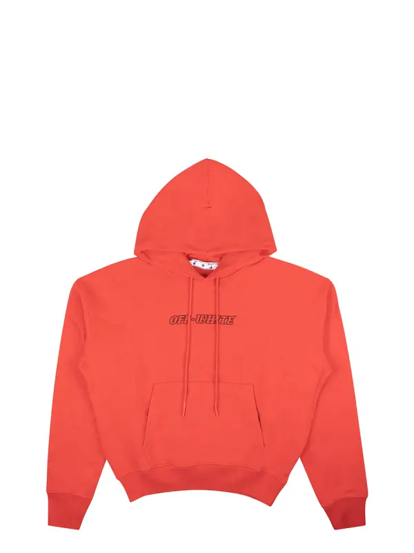 Off-White Pascal Oversized Hoodie - Red