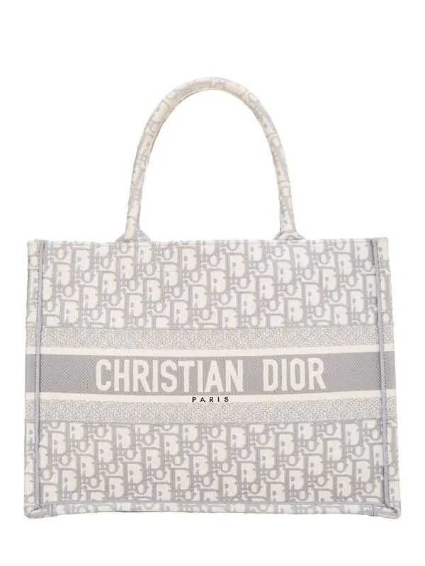 Dior Book Tote - Grey