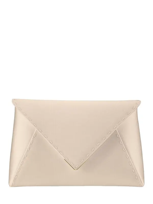 Tyler Ellis Lee Small Pouchette Clutch Bag - Champagne Bubble