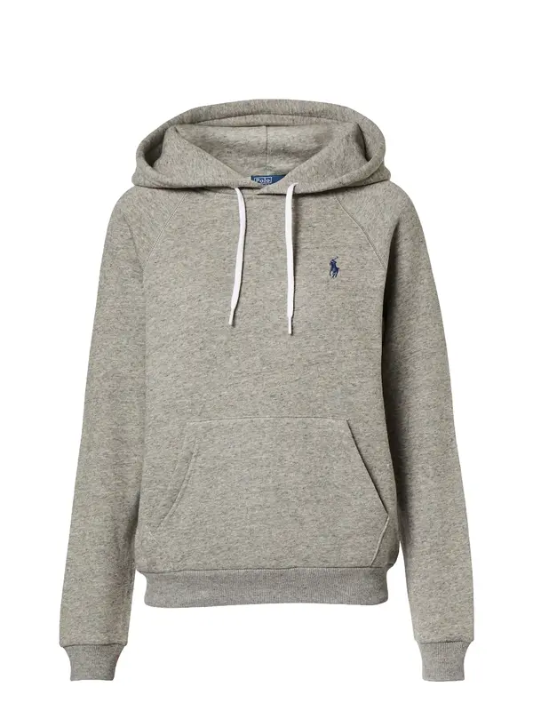 Polo Ralph Lauren Cotton-blend Jersey Hoodie - Grey