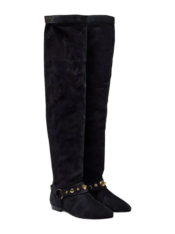 Isabel Marant Étoile Selize Over-the-knee Boots - Black