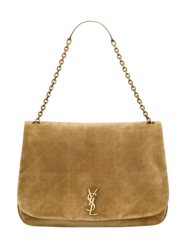 Saint Laurent Suede Jamie 4.3 Shoulder Bag - Green